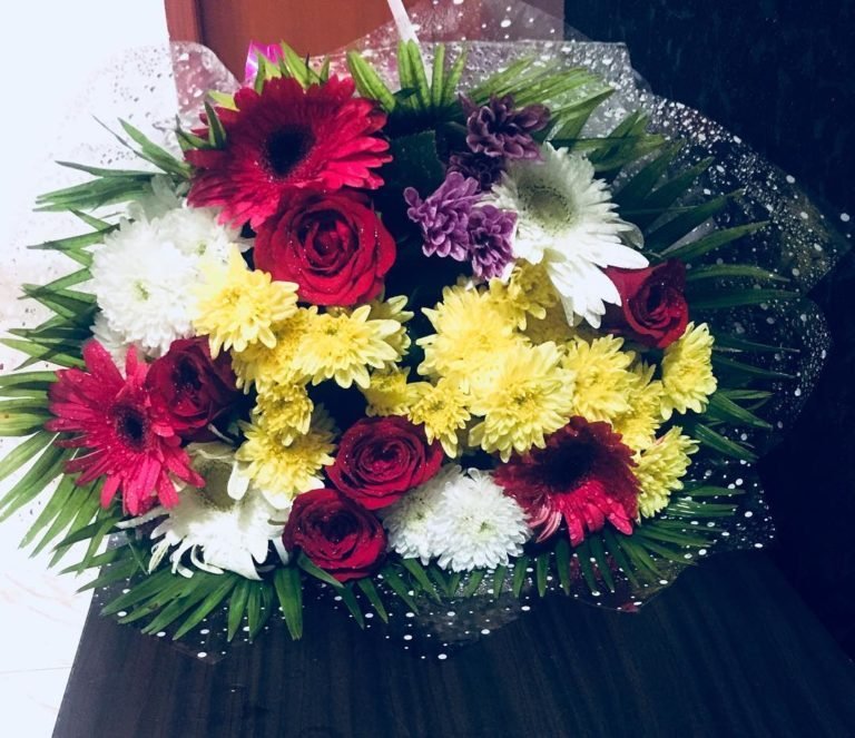 Colourful Mixed Flowers | Mixed Flower Bunch | Mixed Colour Bouquet